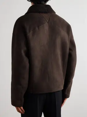 Bottega Veneta Shearling Blouson Jacket