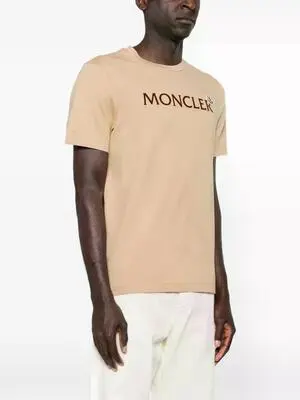 Moncler Logo T-shirt - Brown