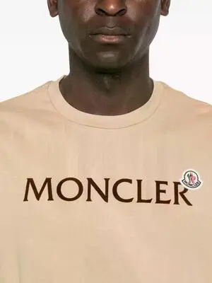 Moncler Logo T-shirt - Brown