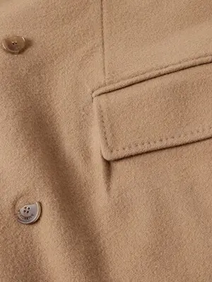 Balenciaga Oversized Double-breasted Wool-felt Coat