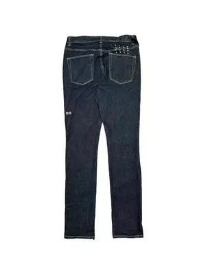 Ksubi Five-pocket Jeans With Embroidered Details