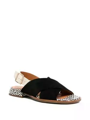 Chie Mihara Waspi Crisscross Strap Sandals
