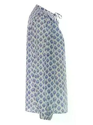 MC2 SAINT BARTH Floral Harper Blouse