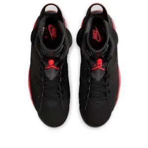 JORDAN 6 Retro Sneaker - Black/crimson