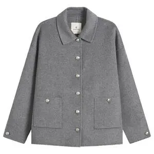 Women's Gray Mélange Jackets