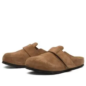 BIRKENSTOCK Loma Suede Slip-on Clogs