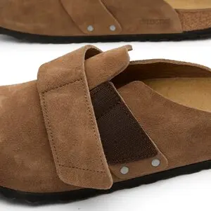 BIRKENSTOCK Loma Suede Slip-on Clogs