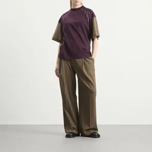 Toga Cotton Taffeta T-shirt