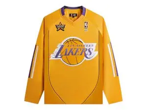 Kith Nba Allstar Los Angeles Lakers Samuel Jersey - Marigold