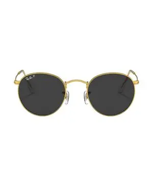 Ray-ban Round Metal Sunglasses - Gold