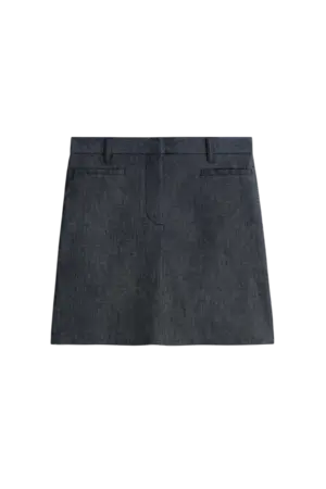 Cos Denim Mini Skirt - Indigo