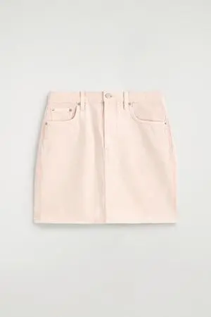 Cos Denim Mini Skirt - Pink
