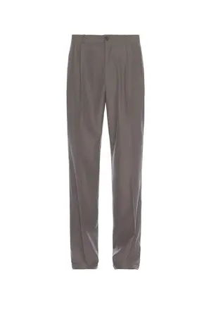 THE ROW Pleated Twill Trousers