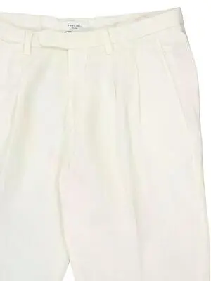 Boglioli Linen Straight Trousers