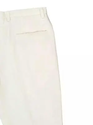 Boglioli Linen Straight Trousers