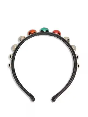 Red Valentino Studded Bead Hairband