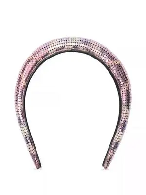 Burberry Check Mesh Headband - Pink