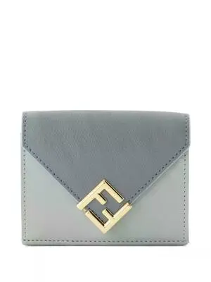 Fendi Ff Diamonds Wallet - Blue