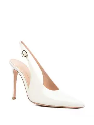 GIANVITO ROSSI Pointed-toe Slingback Pumps