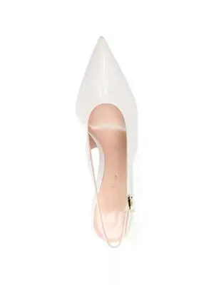 GIANVITO ROSSI Pointed-toe Slingback Pumps