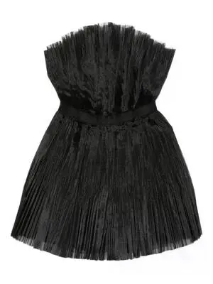 Maje Pleated Mini Dress