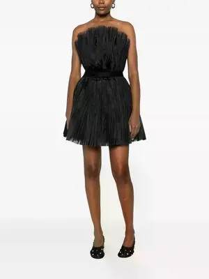 Maje Pleated Mini Dress