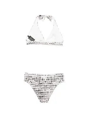 FISICO V-neck Printed Bikini