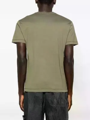 Stone Island Compass Logo-patch T-shirt - Green