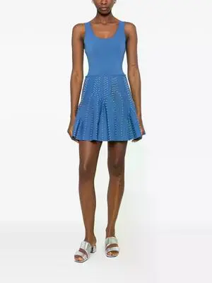 Sandro Scoop-neck Mini Dress
