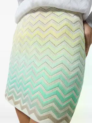 Missoni Chevron Knit Skirt