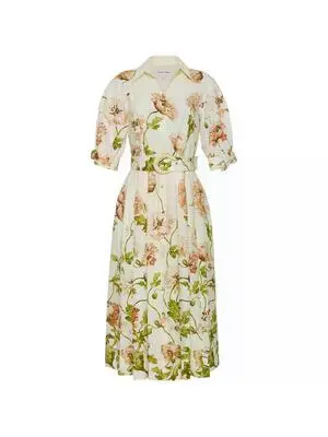 Cara Cara Caro Belted Midi Dress