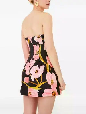 Cara Cara Ines Strapless Mini Dress - Black
