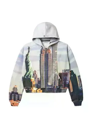 VALE FOREVER Skyline Zip Hoodie - Grey