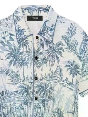 Amiri Palm-print Shirt