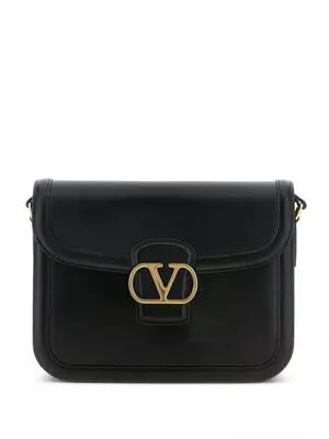 Valentino Garavani Vlogo Signature Messenger Bag - Black