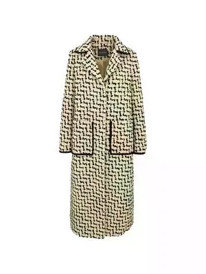 Lorena Antoniazzi Check Pocket Coat