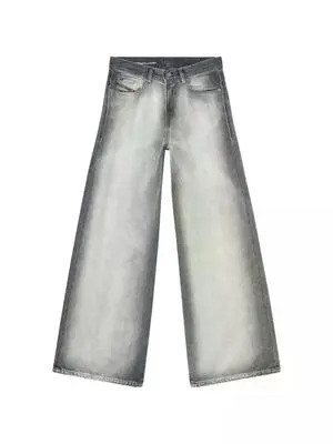 DIESEL® 1978 D-akemi Wide-leg Jeans - Black