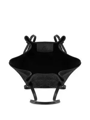 Yuzefi Mochi Knot-detail Shoulder Bag - Black