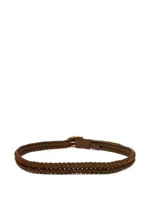 TOM FORD Braided Leather Belt