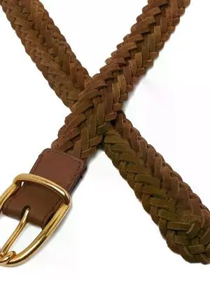 TOM FORD Braided Leather Belt