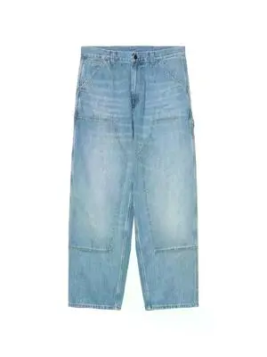 Carhartt Work In Progress Og Double Knee Denim Trousers - Blue