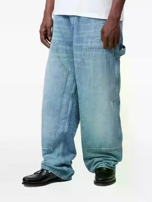 Carhartt Work In Progress Og Double Knee Denim Trousers