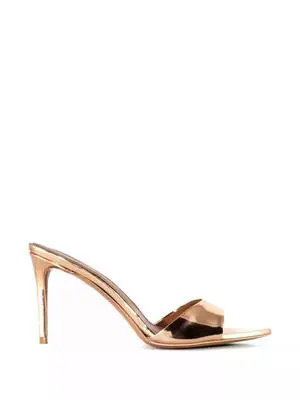 CASTAGNA Alixia Metallic-effect Sandals