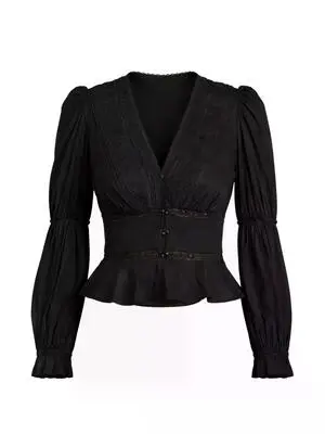 Reformation V-Neck Blouses