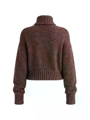 Sablyn Darcey Roll-neck Sweater - Brown