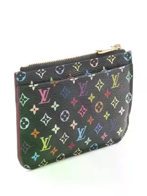 LOUIS VUITTON 2012 Monogram Multicolore Pochette Cle Coin Pouch