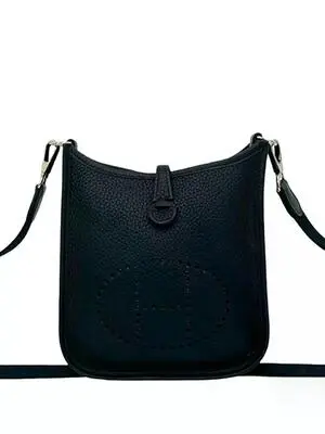 Hermès 2022 Evelyne Tpm Crossbody Bag - Black