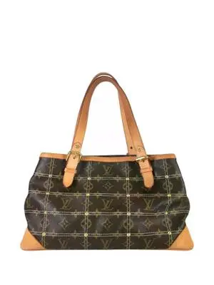 LOUIS VUITTON 2007 Monogram Sac Riveting Shoulder Bag