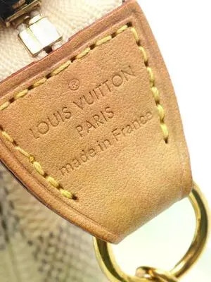 LOUIS VUITTON 2020 Damier Azur Mini Pochette Accessoires