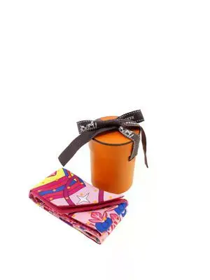 Hermès 2000-2025 Plumetis Silk Twilly Scarf Scarves - Pink